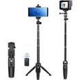 Somnr Wireless Selfie Sticks Tripod with Remote iPhone Android Gopro ...