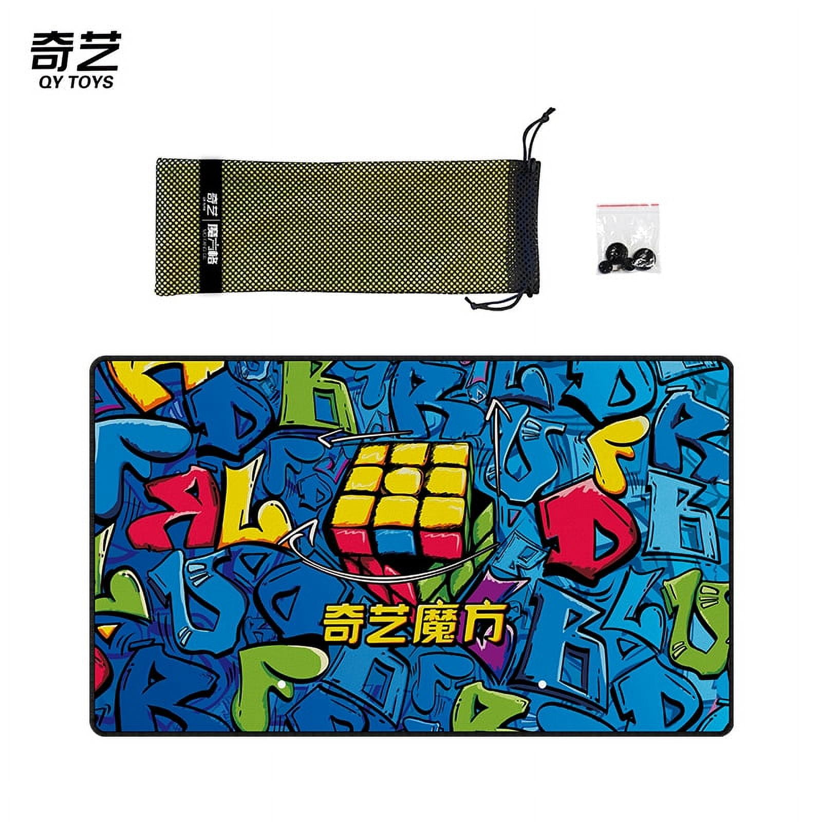 QiYi Cube Mat QY Hand-drawn Graffiti Training Cubing Mat For Speed Cube ...