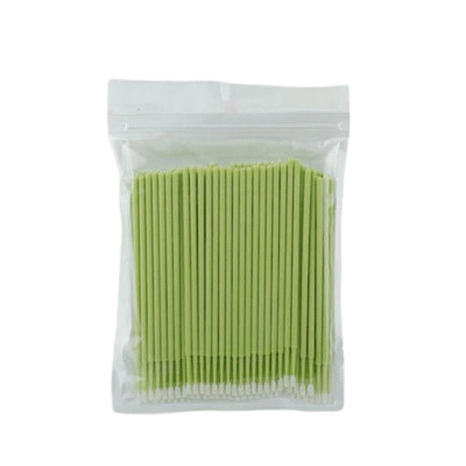 QianGlowDisposable Fine Point Cotton Swab Cleaning Sticks, 100 Count ...