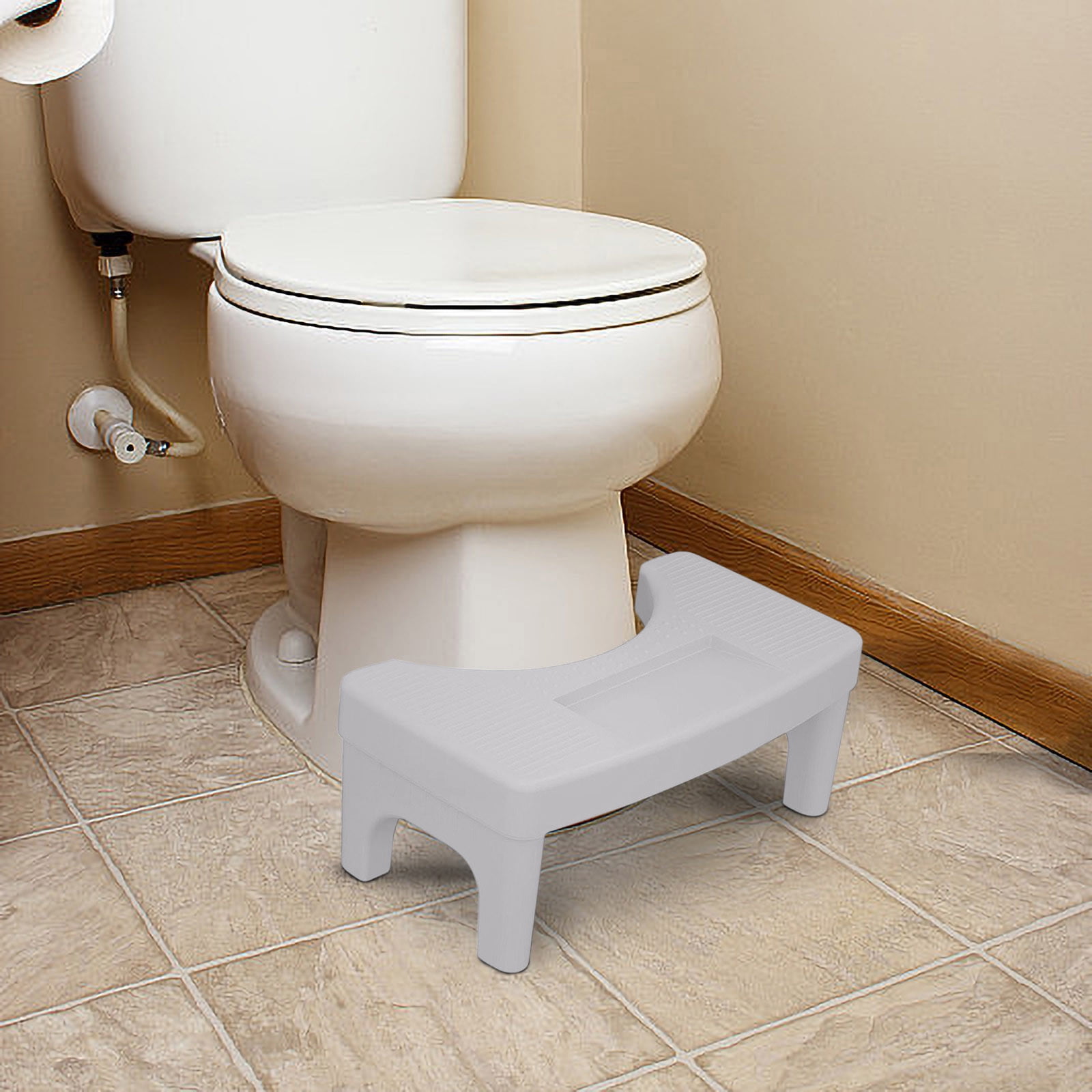 QianYing Father's Day Gift: Toilet Stool Footstool, Toilet Squatting ...