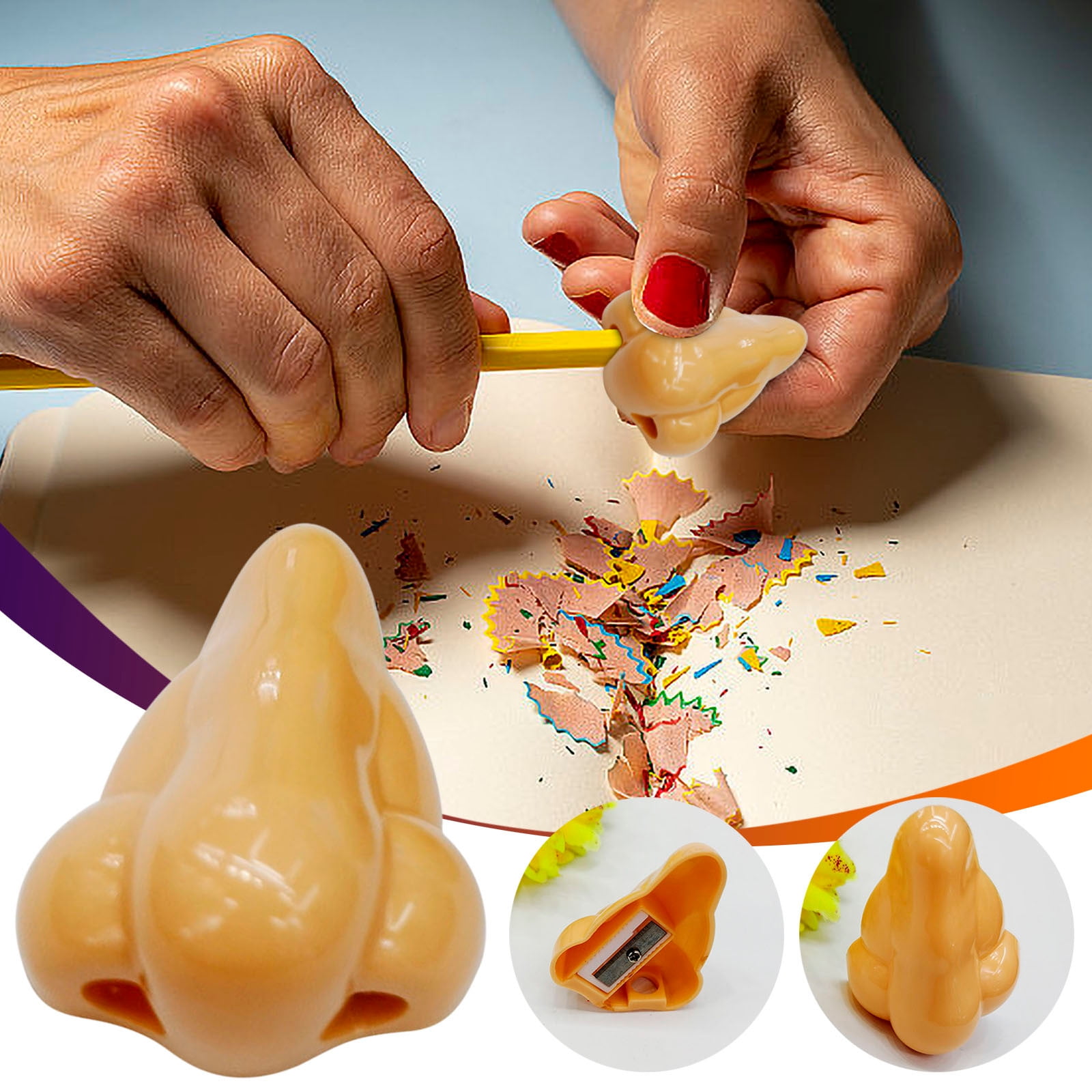 QianYing Kids Nose Pen Sharpies,School Supplies for Boys and Girls, Fun Gimmick Gifts, Toddler ...