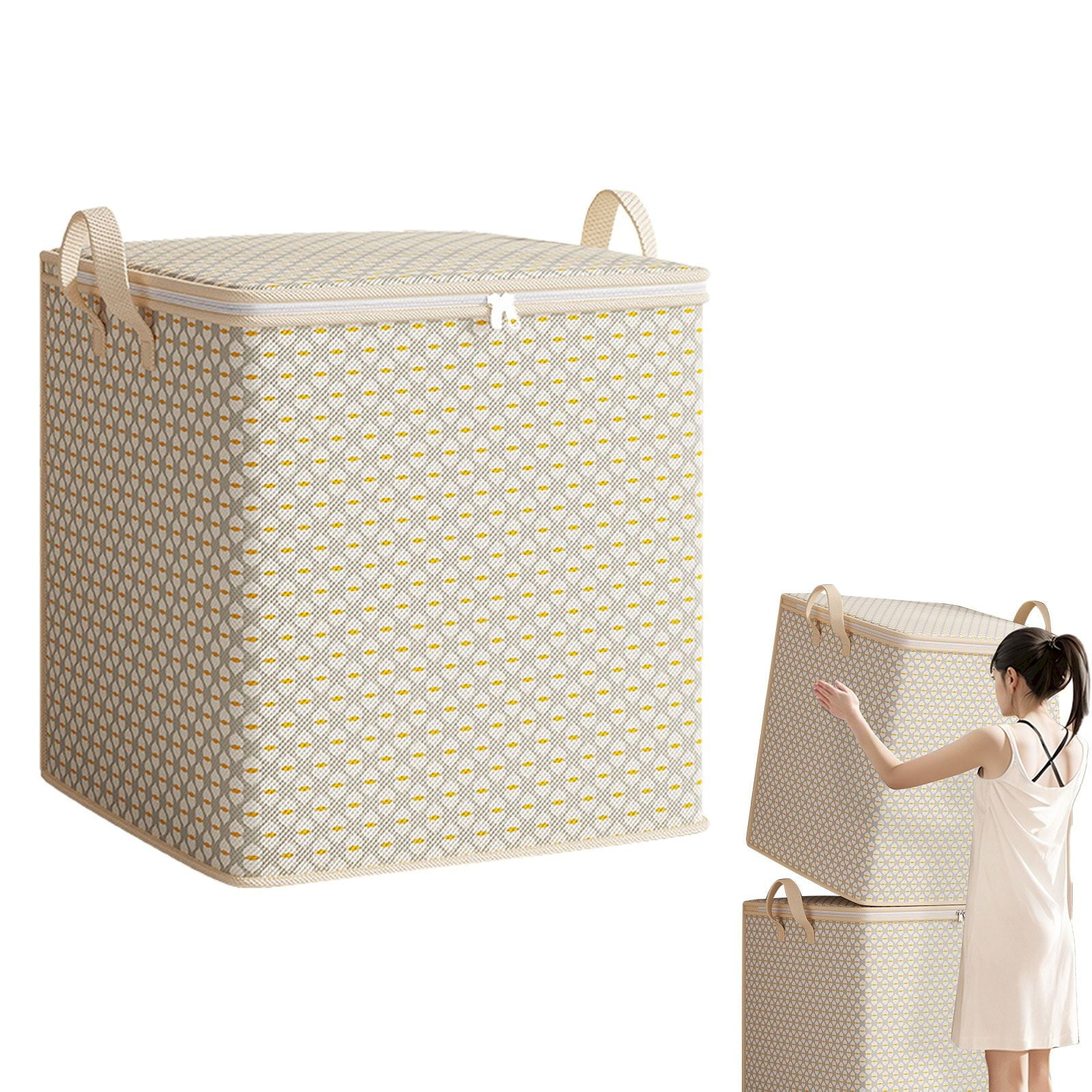 Qianduo Comforter Storage Bag - Linen Closet Organizers and Storage ...