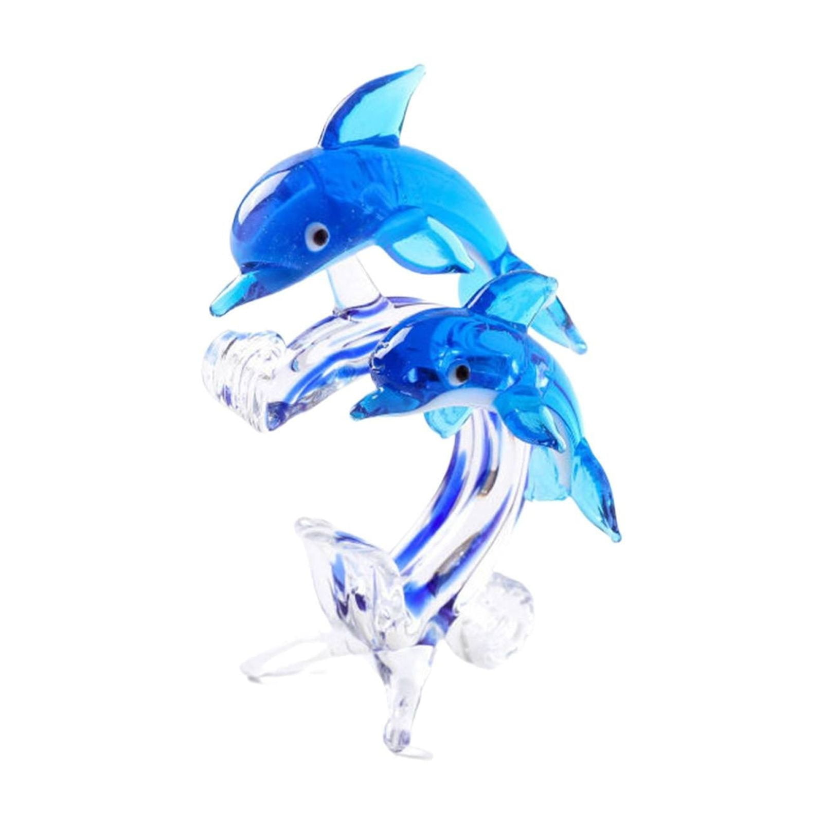 Qianduo Desk Decor Clearance Room Decor Double Glass Figurines ...