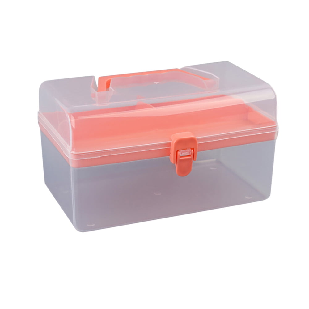 Qianduo Transparent Tool Box Organizer,Clear Plastic Multipurpose ...