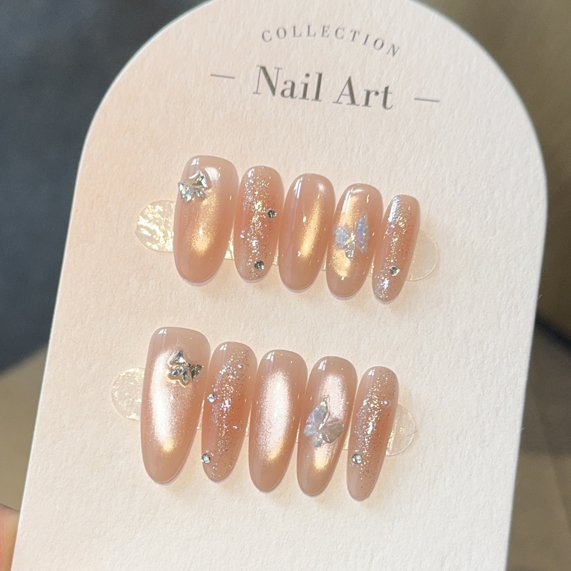 Qianfan [Butterfly Shadow Fluttering] ins Butterfly Cat's Eye Pure ...