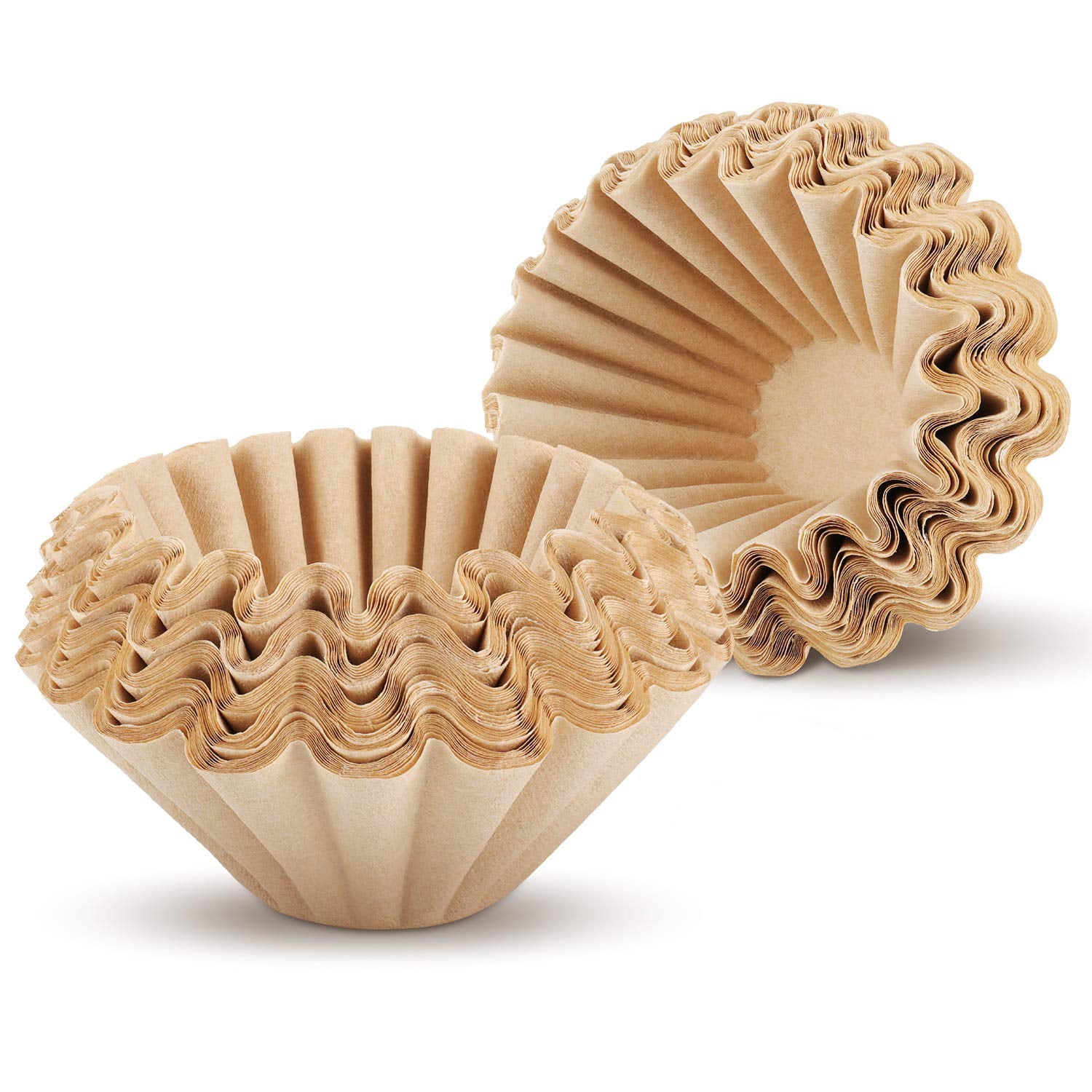 Qianglong 8-12 Cup Basket Coffee Filters (Natural Unbleached, 50pieces)2Pack - Walmart.com