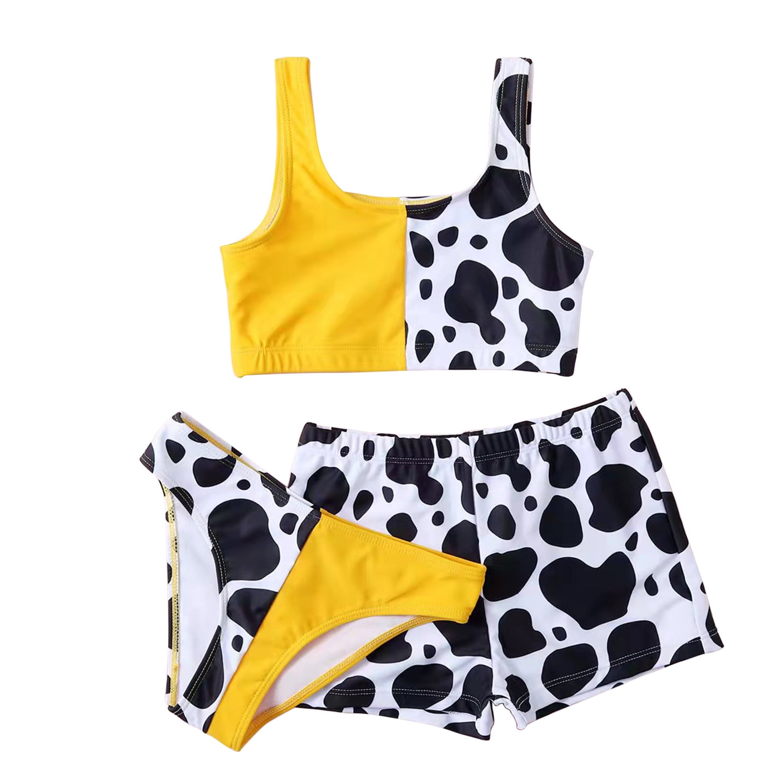 Qiangong Kids Toddler Baby Girls Spring Summer Color Patchwork Print ...