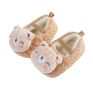 Girls' Build-A-Bear Workshop Unicorn Slippers - Walmart.com