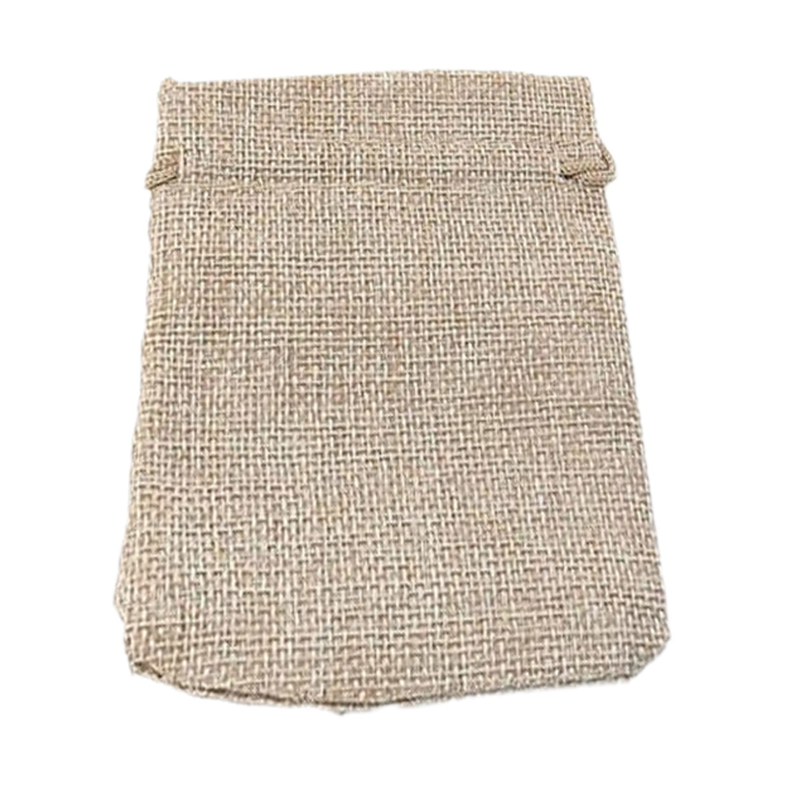 Qiangzon Burlap Small Bags for Storage and Crafts, 9X12Cm Cotton Sacks ...