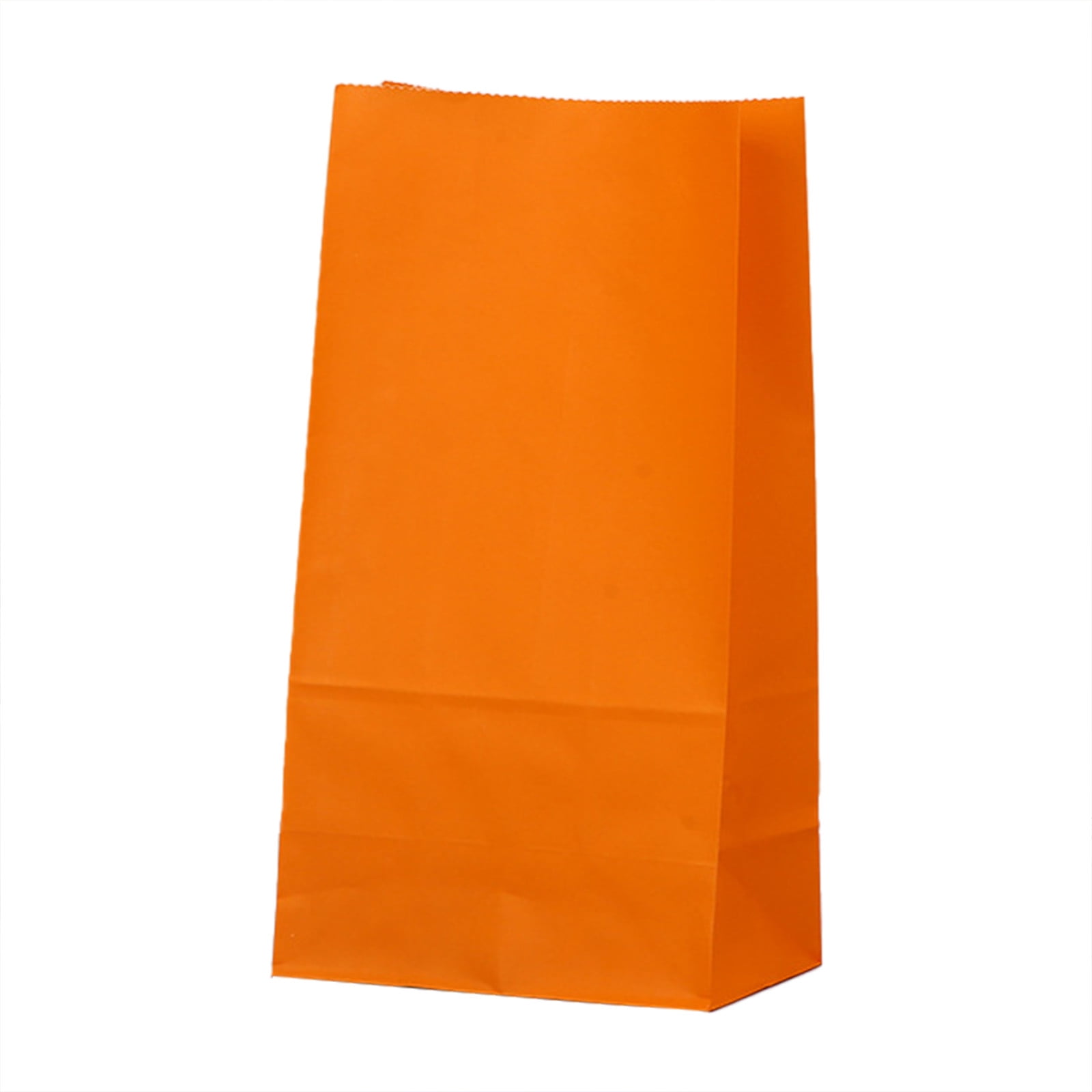 Qiangzon Kraft Paper Gift Bags 5-Pack Flat Bottom Candy Packaging Bags ...