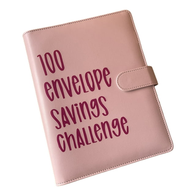 Qianha Mall Budgeting Organizer, Portable 100 Envelope Challenge Binder ...