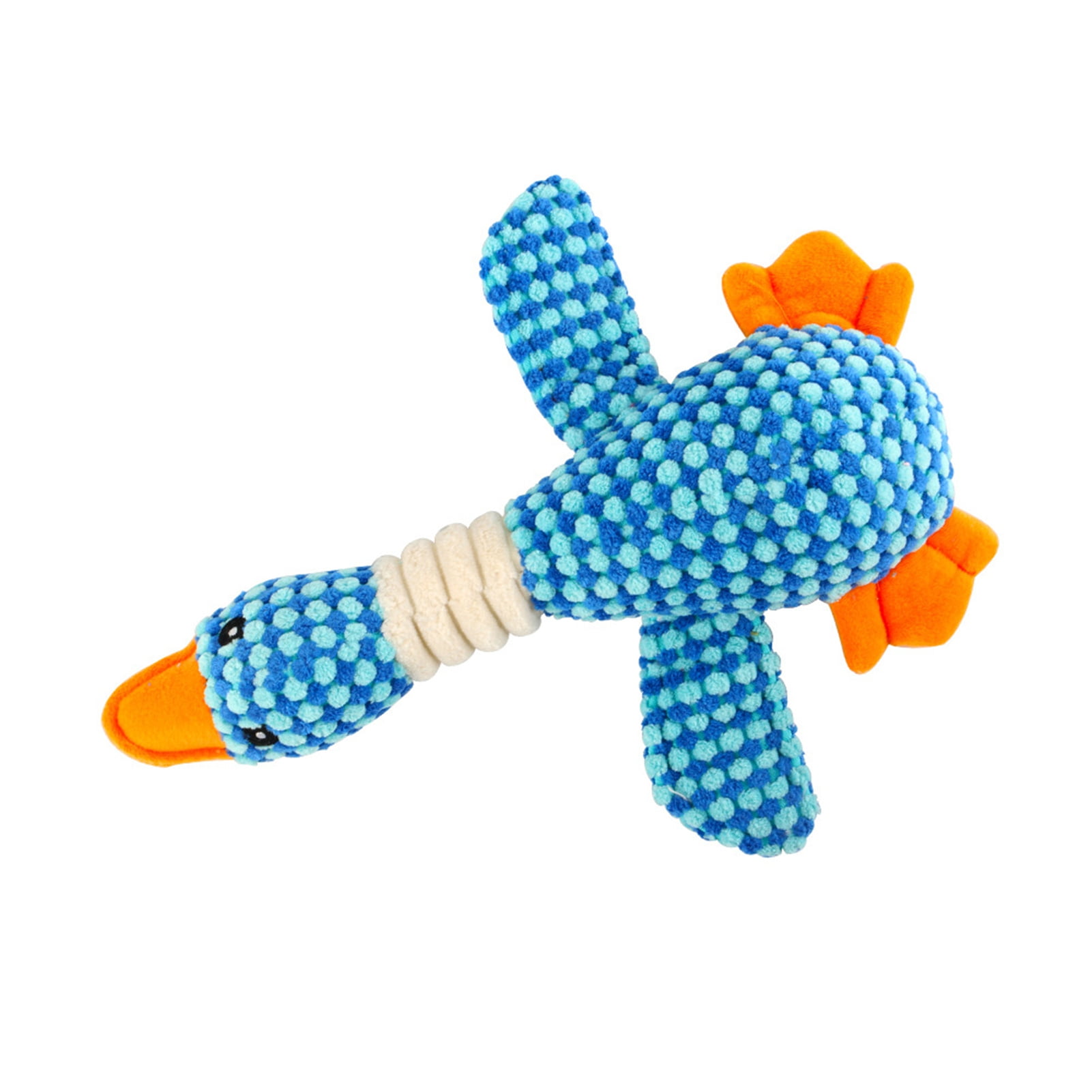 Qianha Mall Doy Toy Plush Cartoon Duck Shape Pet Chew Toy Built-in ...