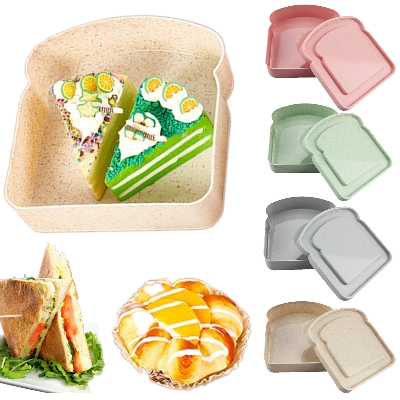 Qianha Mall Sandwich Containers,Sandwich Containers for Lunch Boxes ...