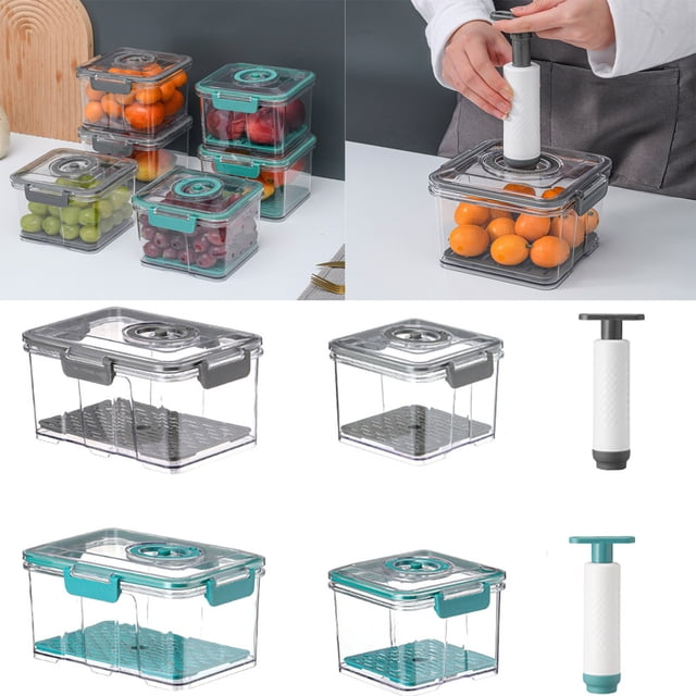 Qianha Mall Vacuum Seal Containers,Food Fresh %26 Save Container for ...