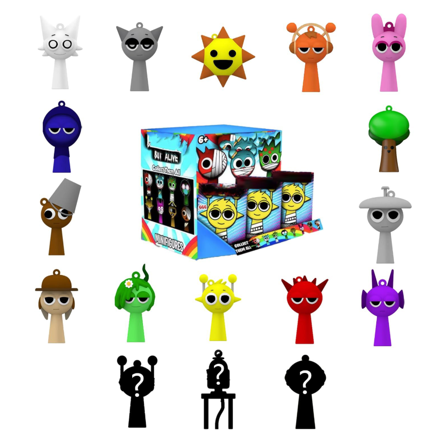 Qianvly 12 Packs Sprunki Incredi Box: Ideal for Any Game Fan, Packed ...