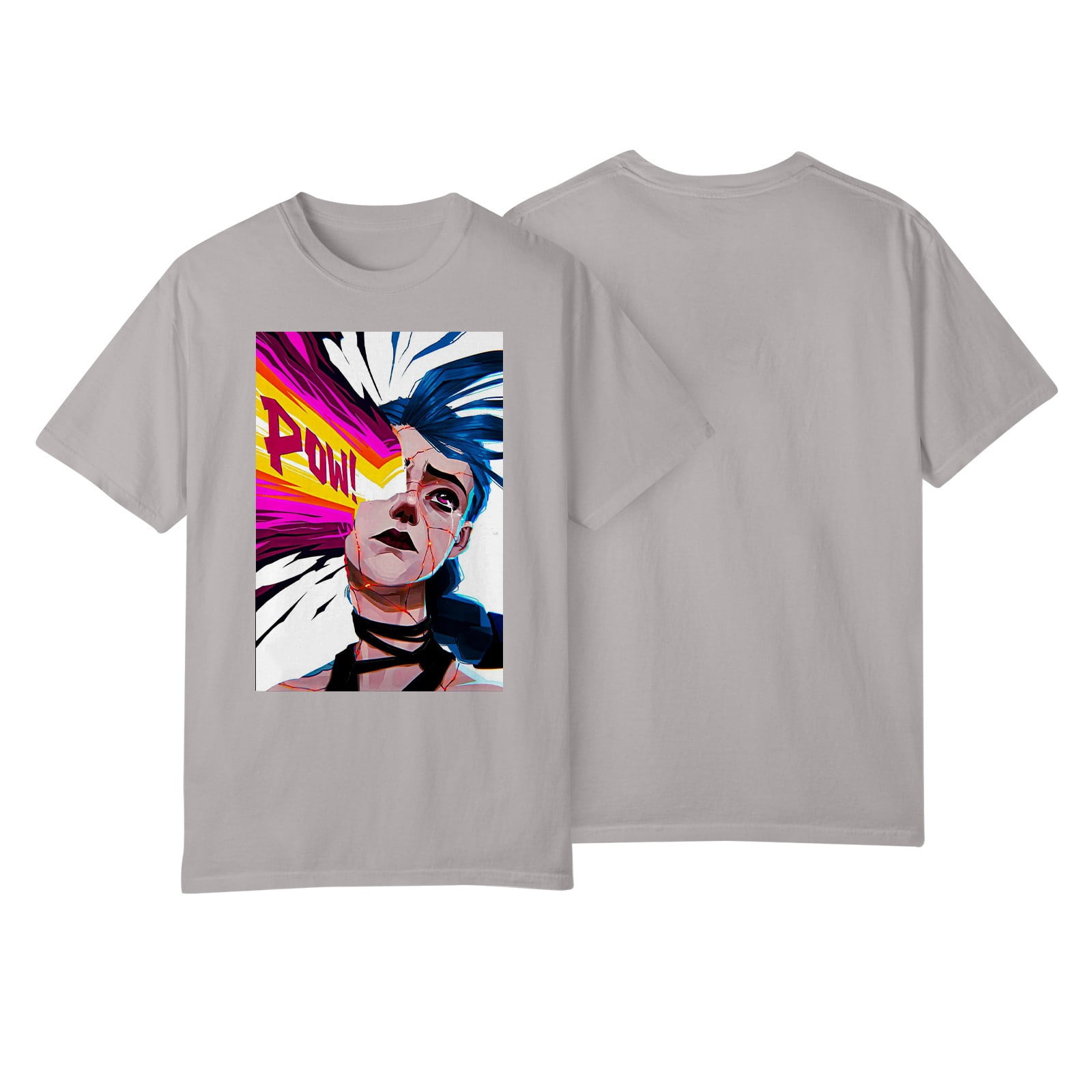 Qianvly Jinx Arcane Clothing T-shirt - Women's Arcane Season 2 Jinx ...