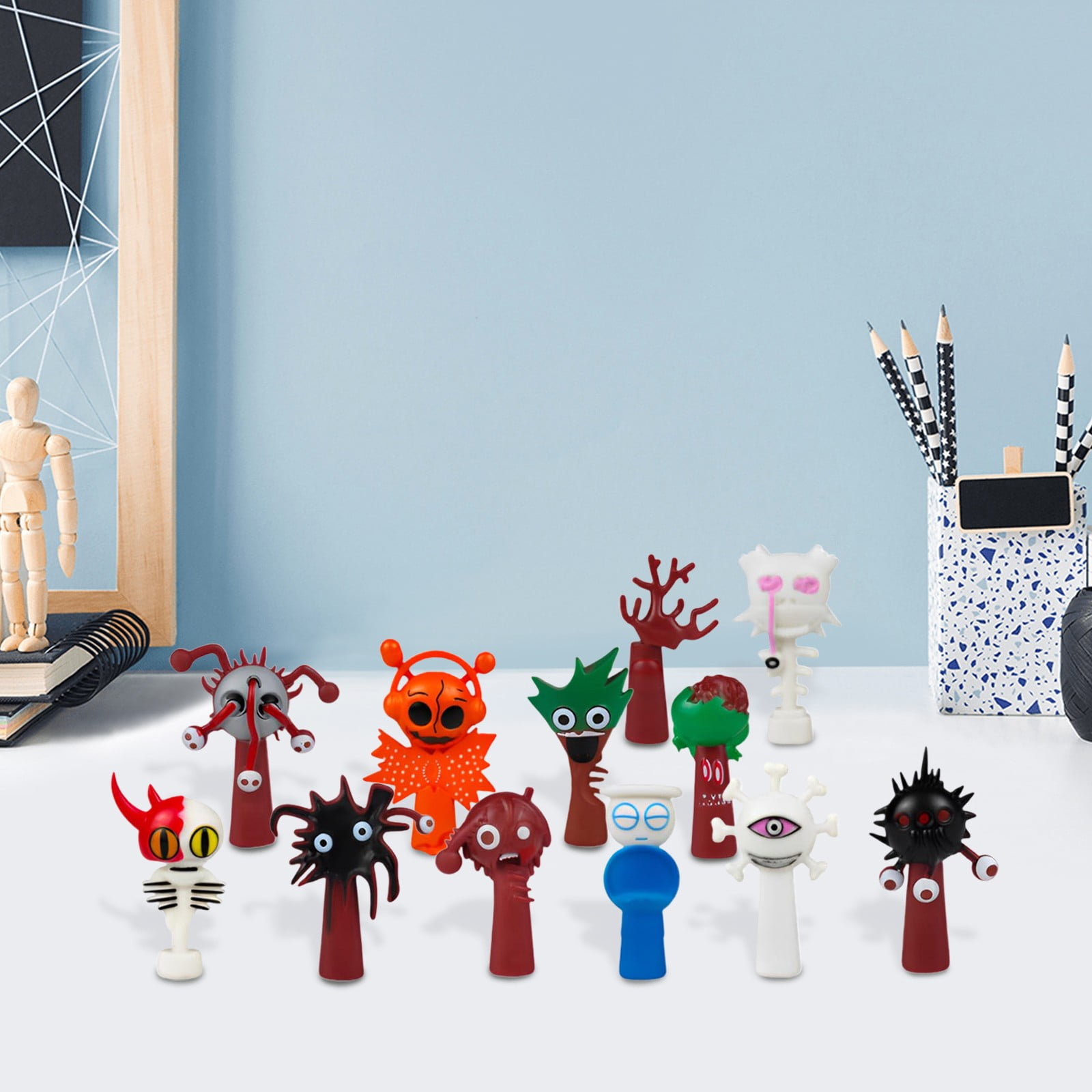 Qianvly Sprunki Figure Toys – Cute Mini Music-Themed Collectibles for ...
