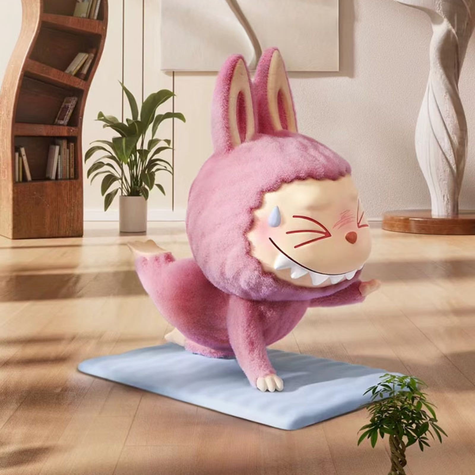 Qianvly The POP MART LABUBU Monster Figure Collection (Sweating) Toys ...