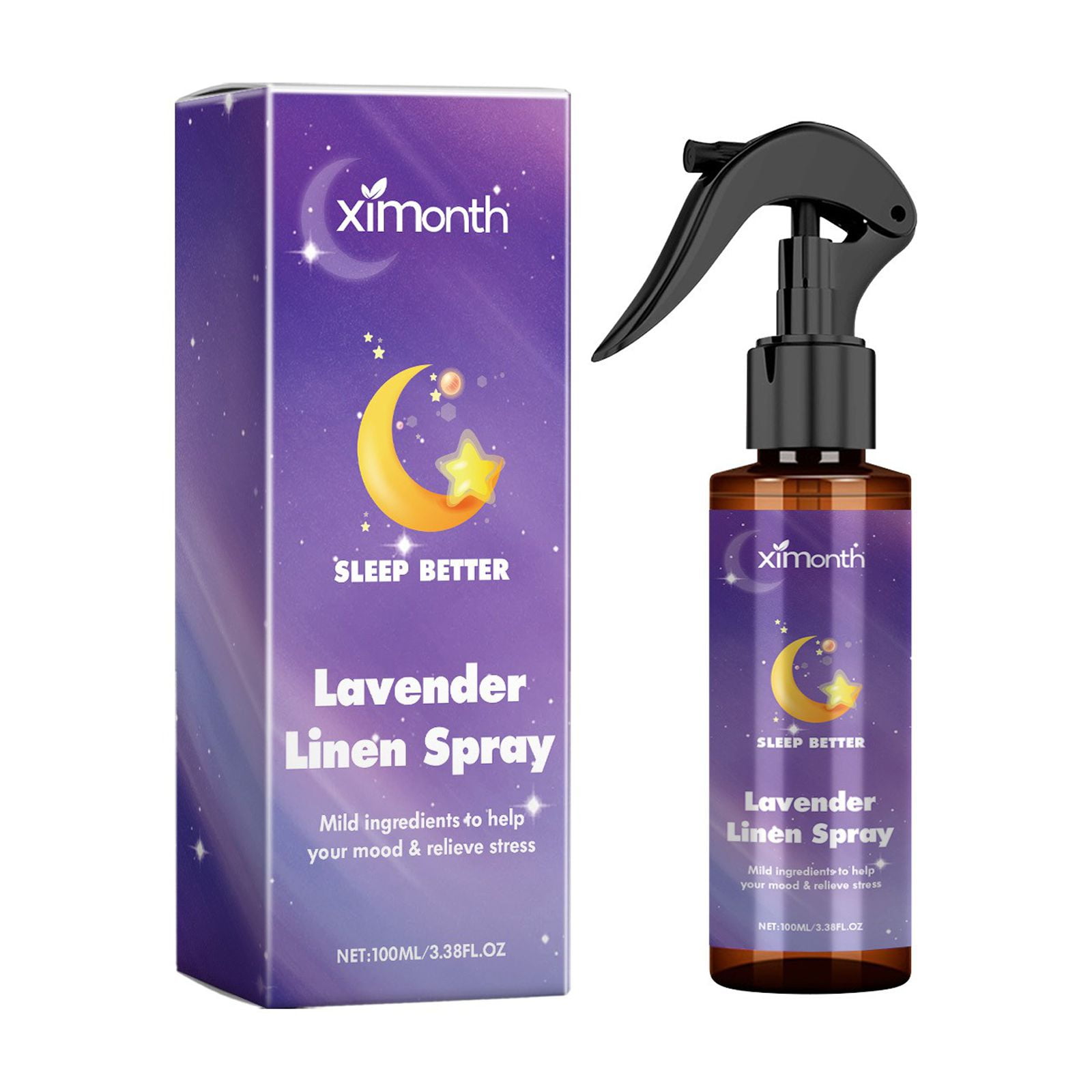Qianvly-lavender:Ximonth Lavender Linen Spray for Sleep, Relaxing ...