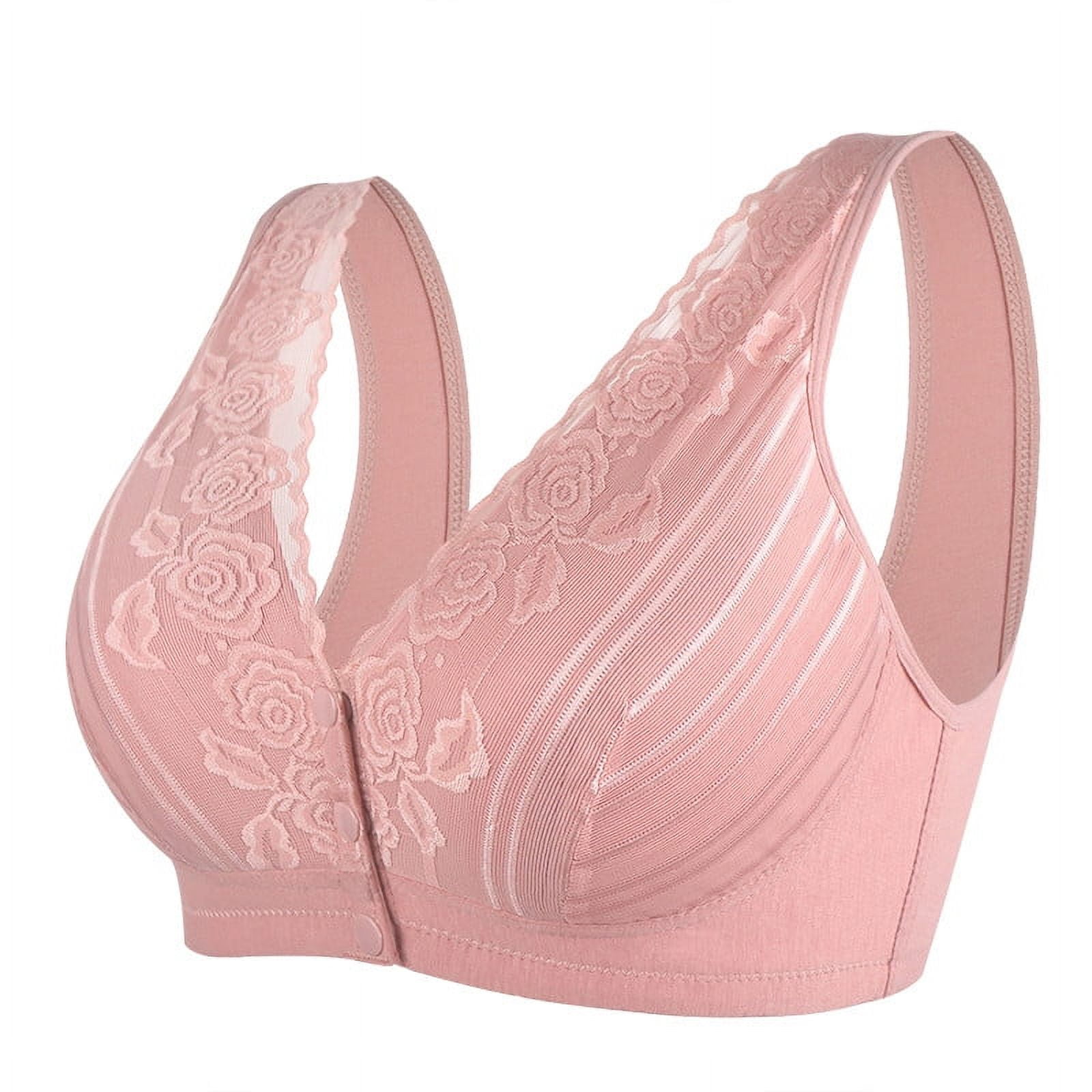 Qiaocaity Bra for Women, Ladies Traceless Comfortable No Steel Ring ...