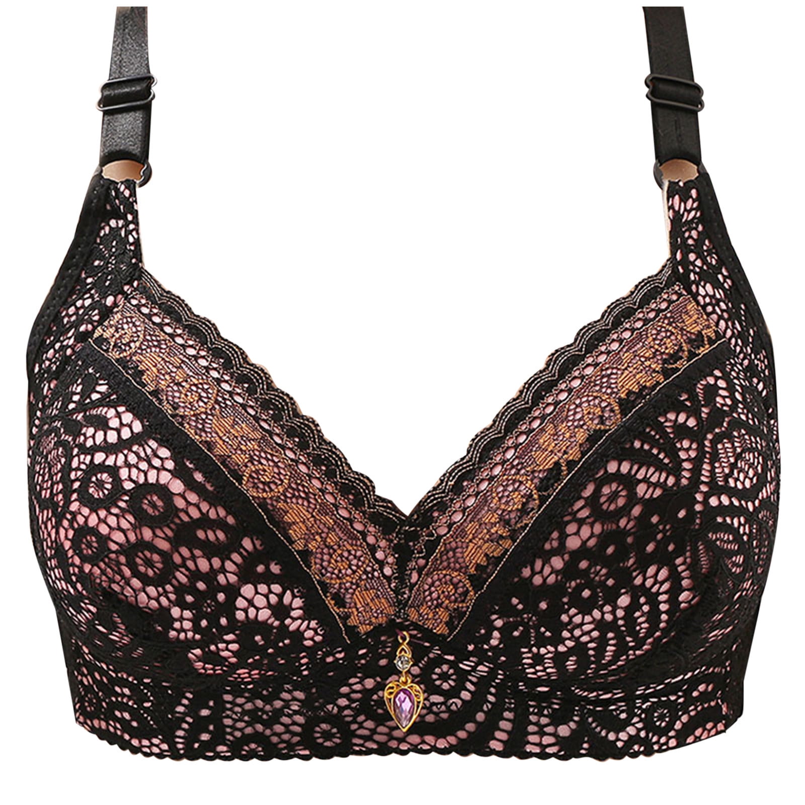 Qiaocaity Women Bras High Support Underwear Woman's Fashion Plus Size ...