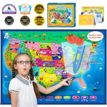 BEST LEARNING- i-Poster My USA Map - Learning Electronic Toys for ...