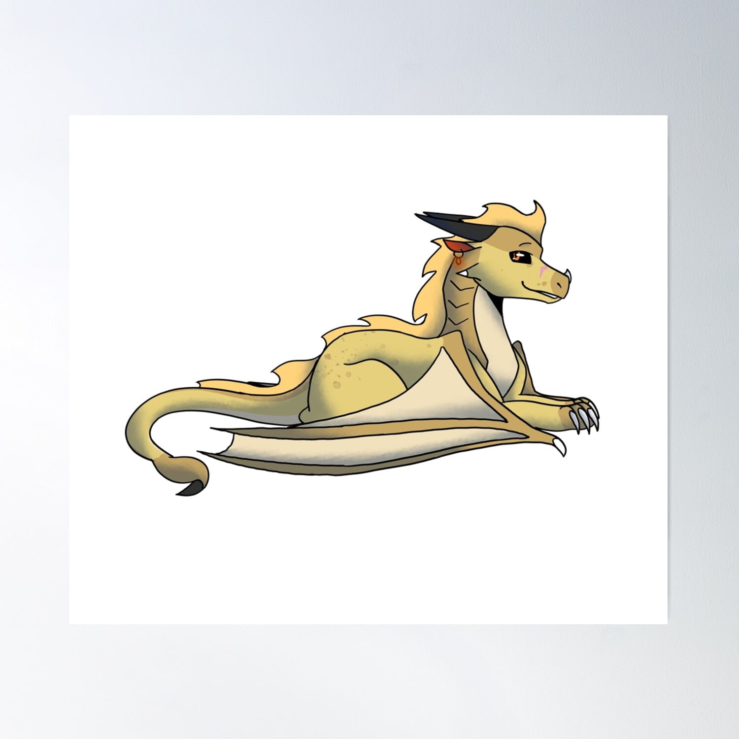 Qibli The Sandwing Poster Wall Art, Modern Wall Decor, 16x24 UNFRAMED - Walmart.com