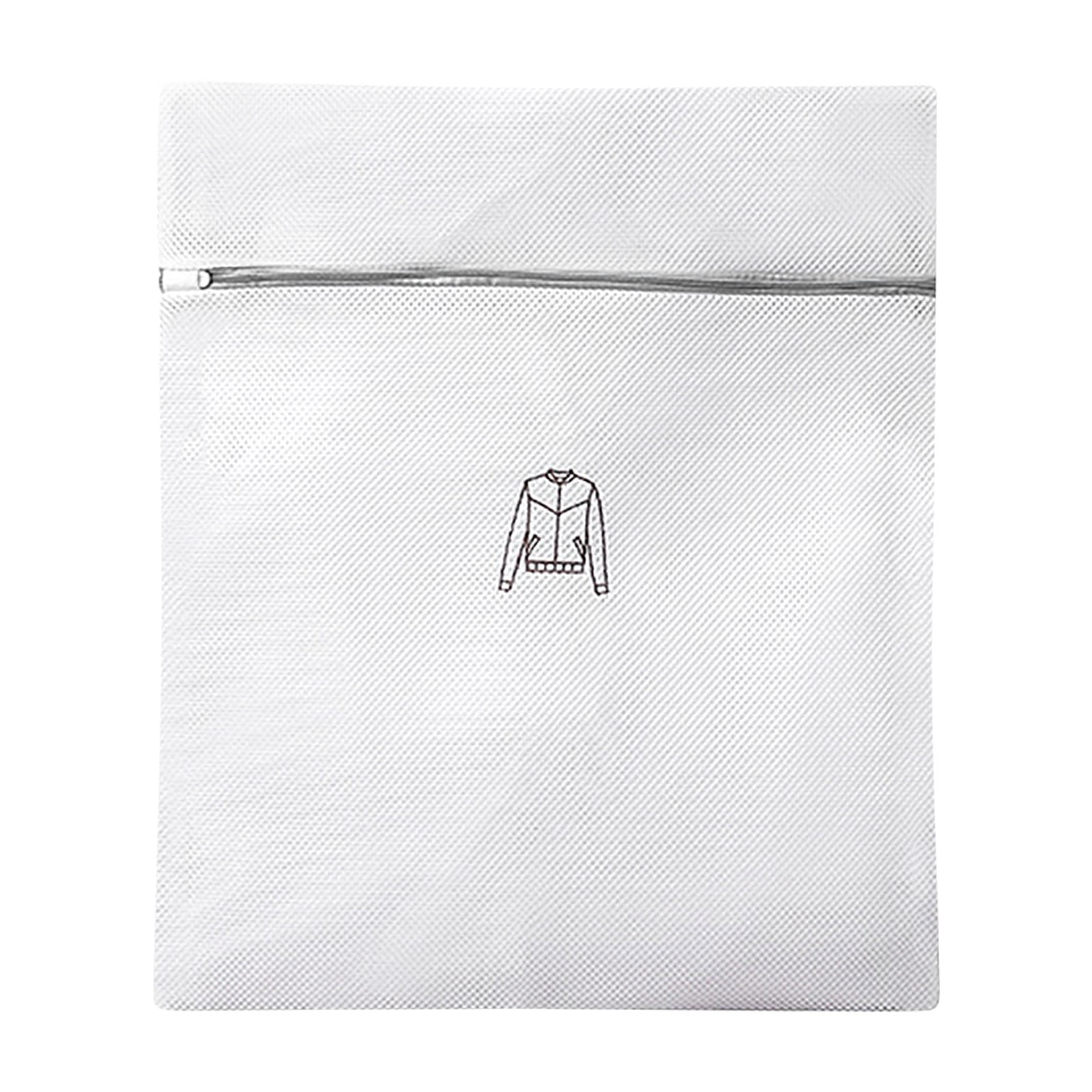 Qicasul Durable Fine Mesh Laundry Bags For Delicates With Zipper Travel ...