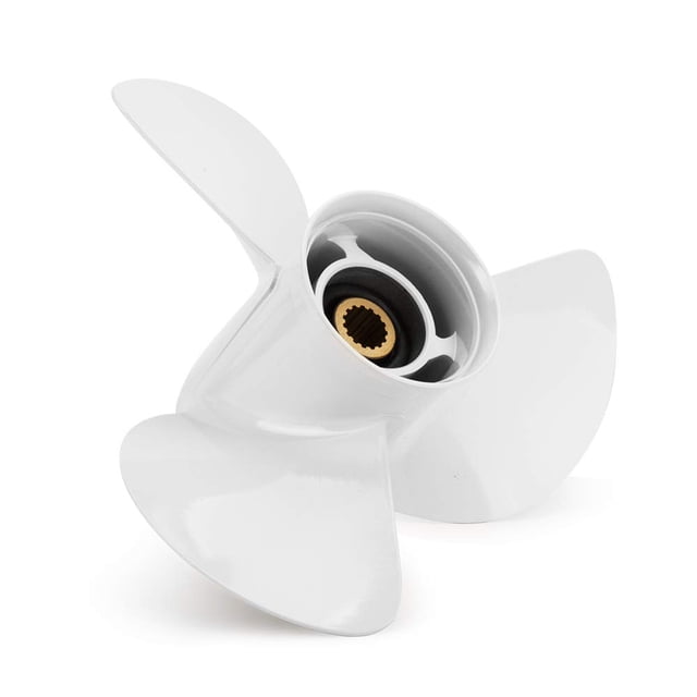 Qiclear 13 1/4 x 17-K Upgrade Aluminum Outboard Propeller fit Yamaha ...