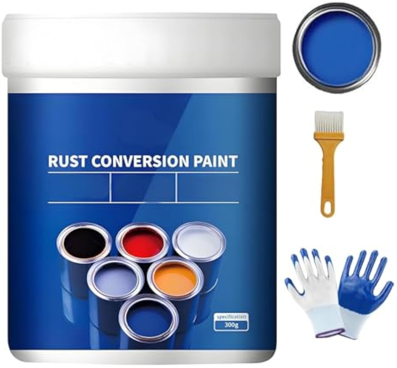 Qidaxia Rust Conversion Paint, Weatherproof Rust Converter Paint for ...