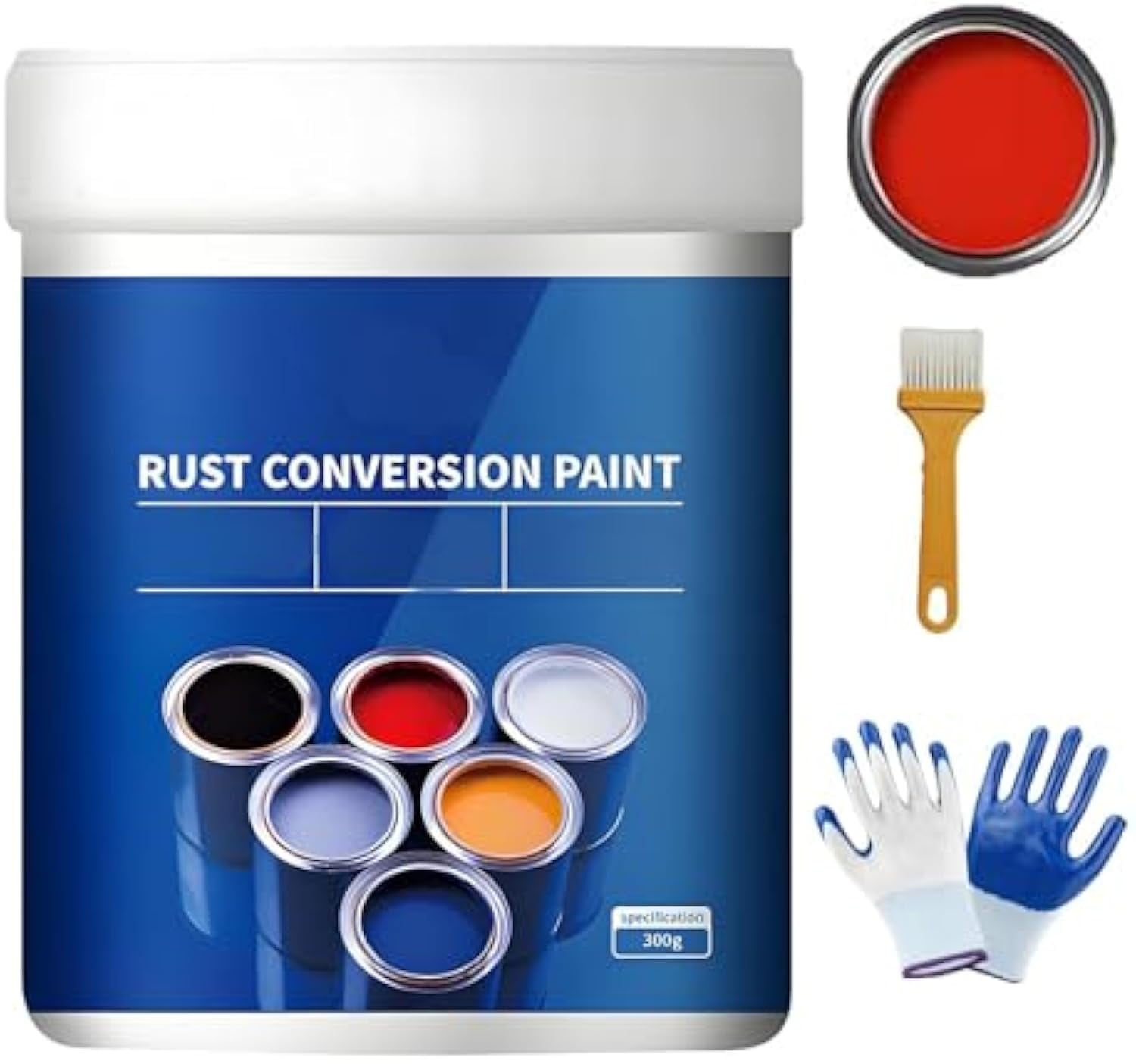Qidaxia Rust Conversion Paint, Weatherproof Rust Converter Paint for ...