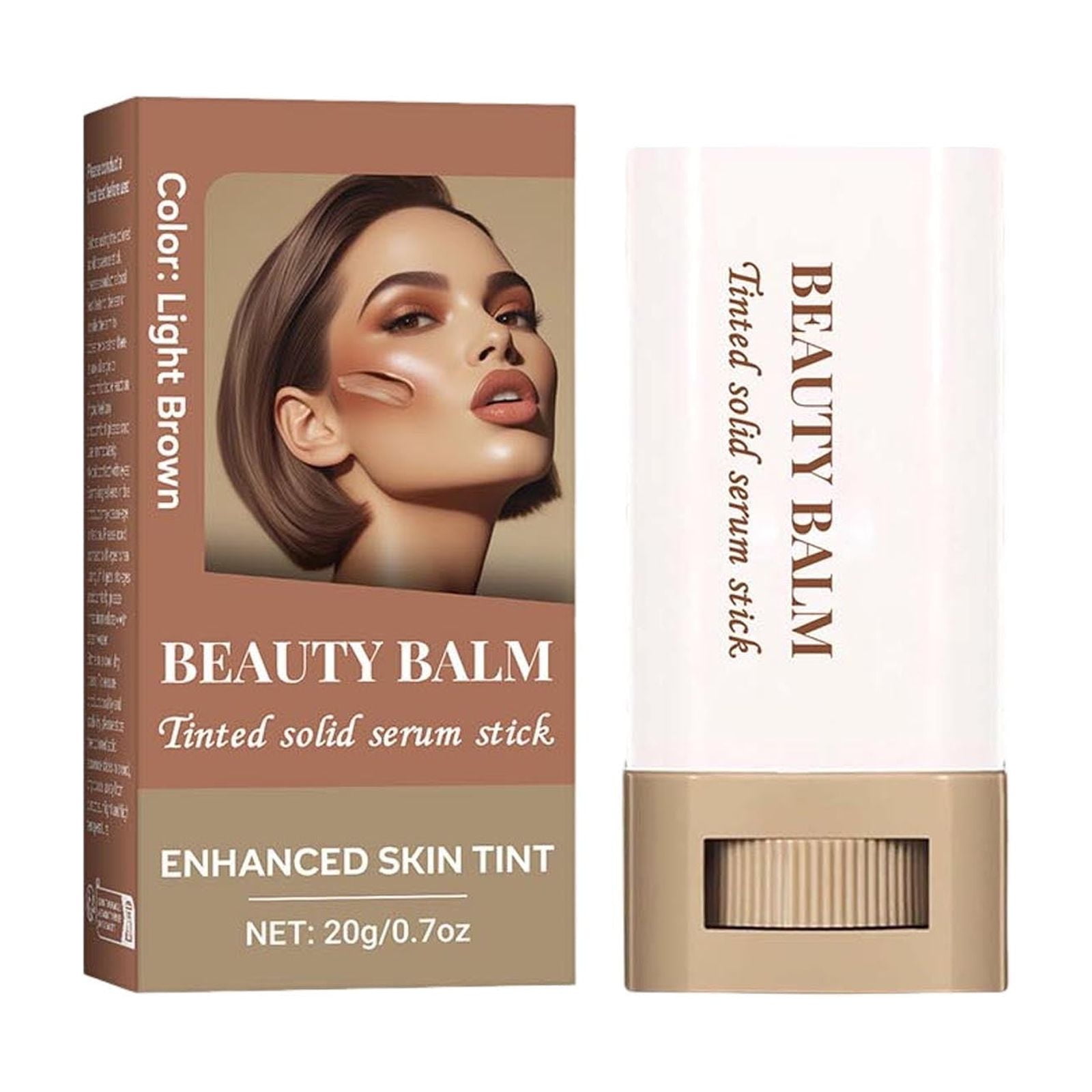 Qihua Beauty Balm Tinted Solid Serum Stick Foundation Stick Beauty Skin ...