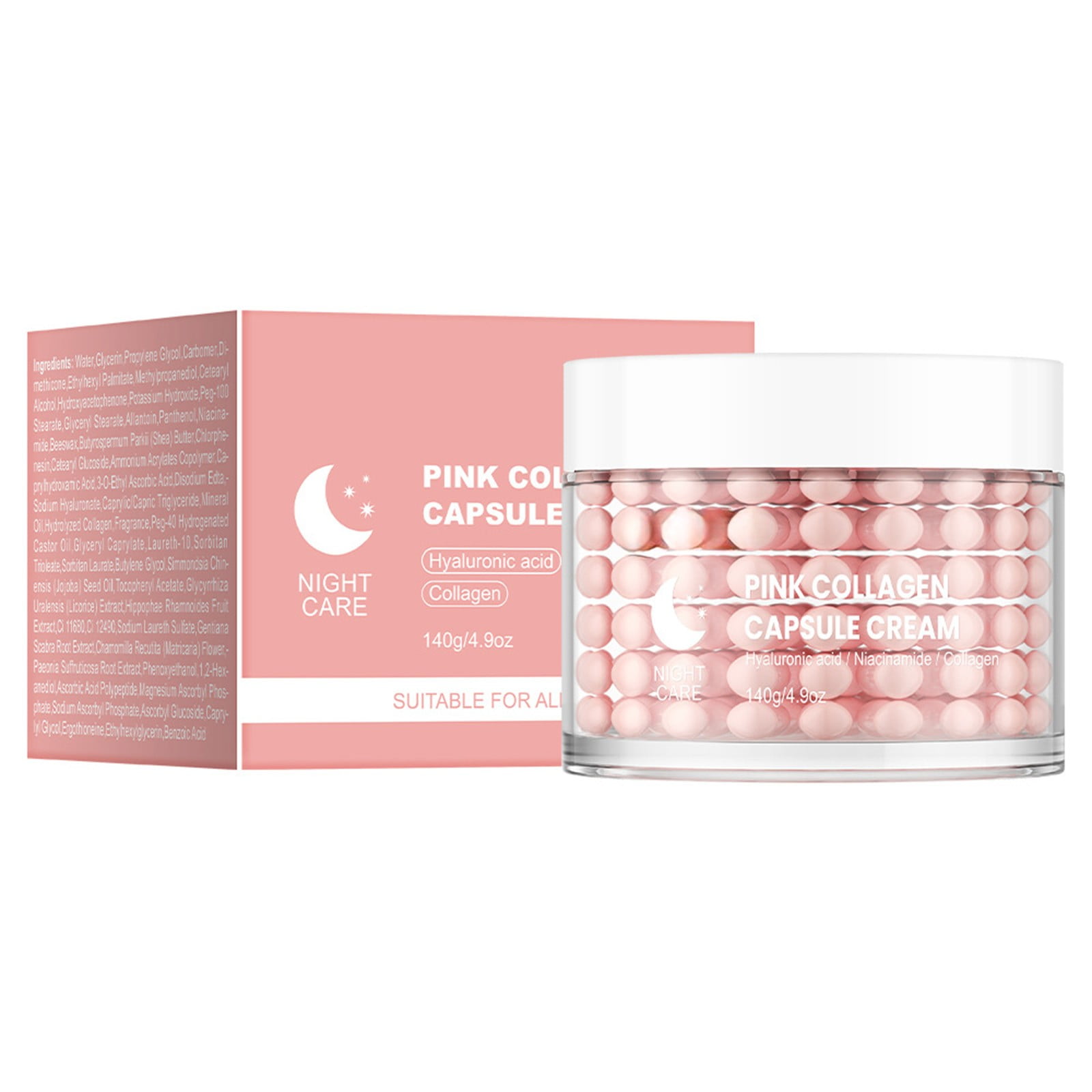 Qihua Pearl Collagen Moisturizing 140g Hydrating Face With Encapsulated ...