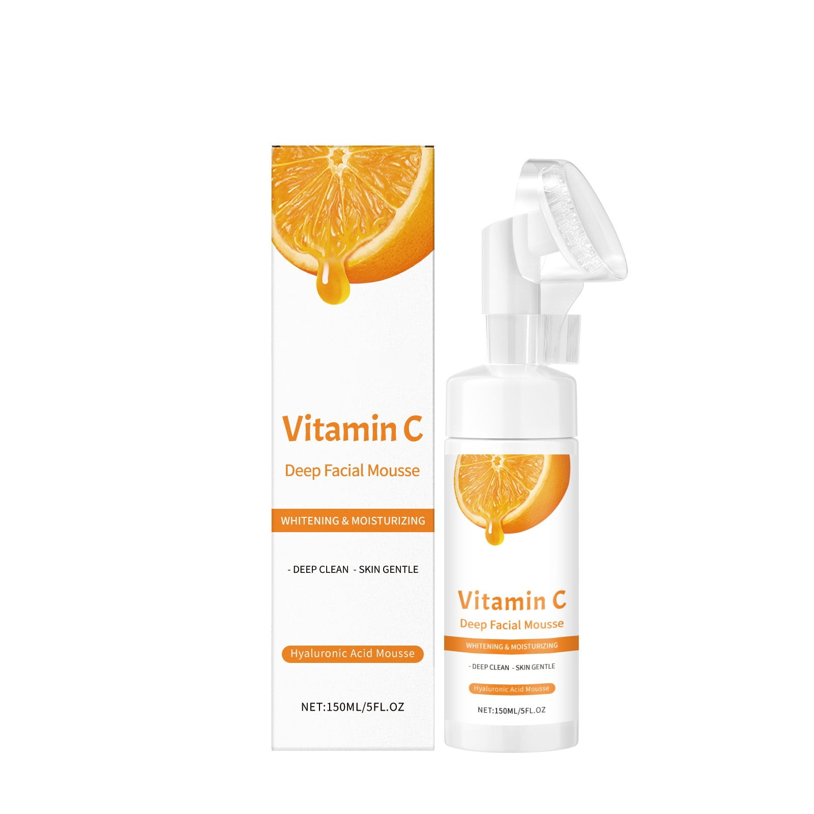 Qihua Vitamin C Foam Cleanser Gentle Facial Wash With Antioxidants for ...