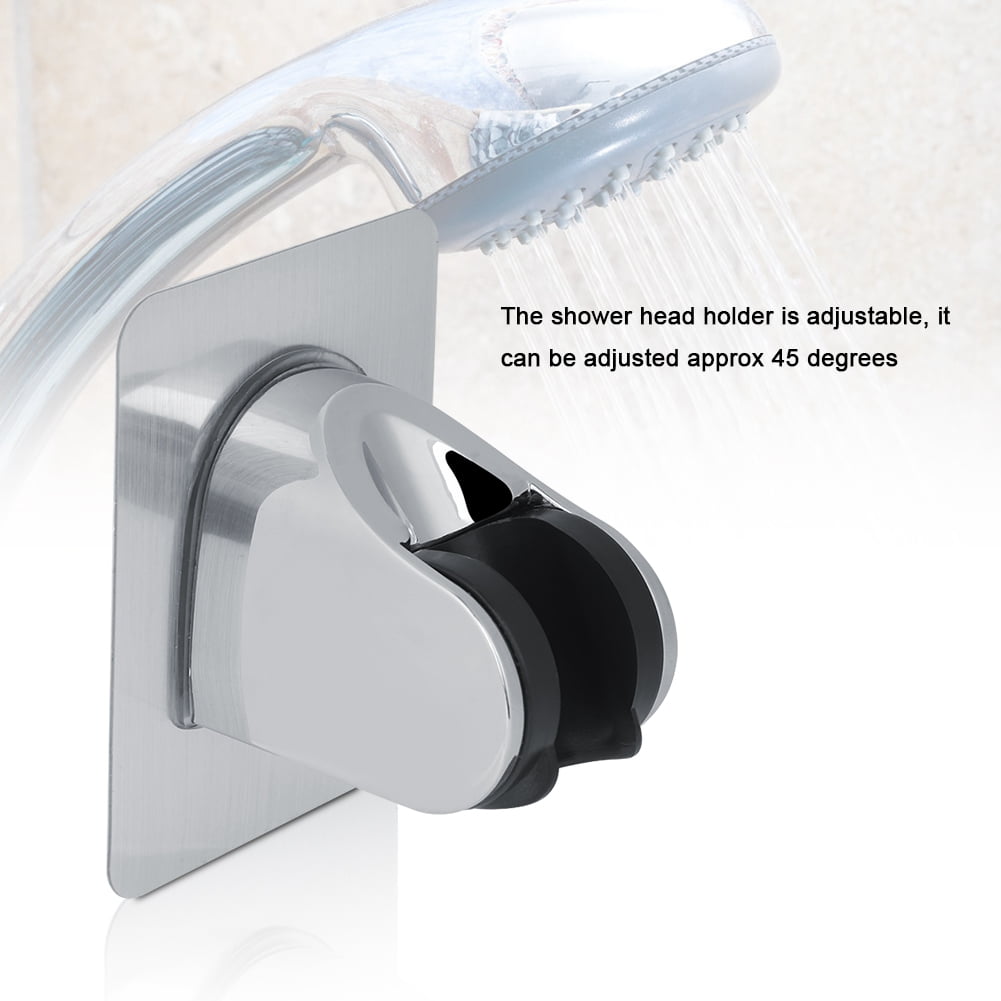 Qiilu Self-adhesive Shower Head Holder,Shower Head Base - Walmart.com