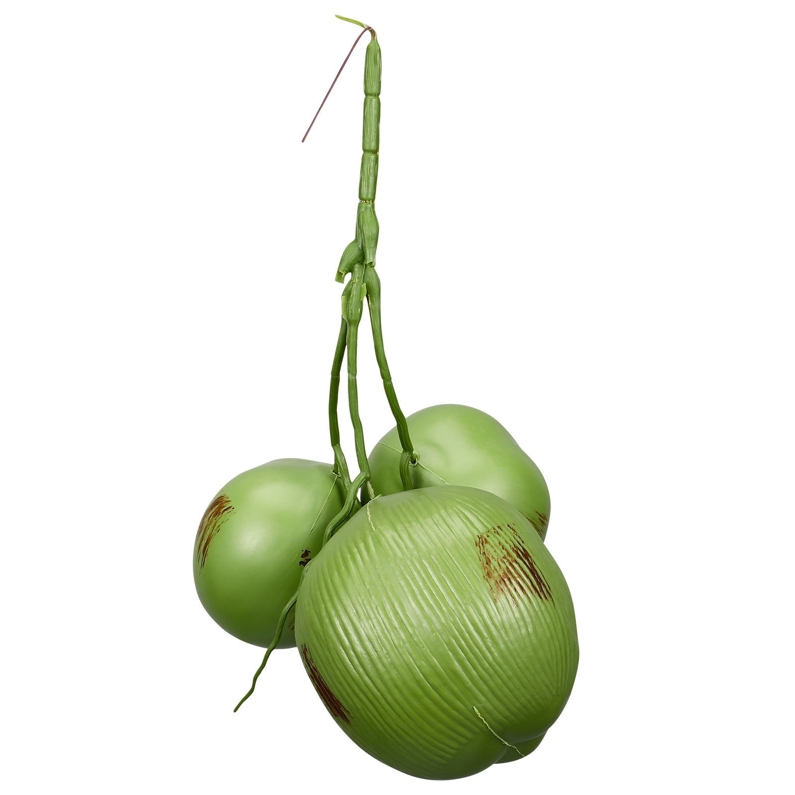 Qijita 1 Bunch Artificial Coconuts Tropical Scene Coconuts Ornaments ...