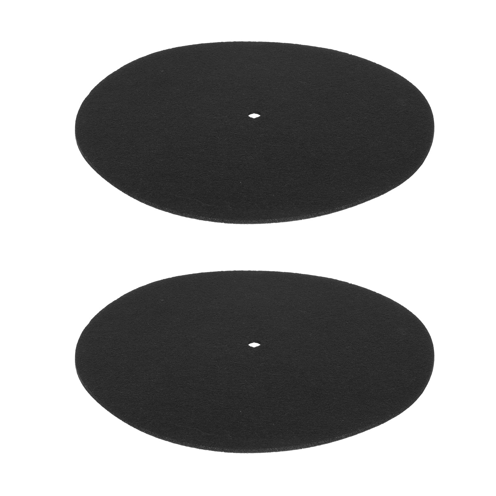 Qijita 2Pcs Felt Turntable Mat Felt Turntable Platter Mat Disc ...