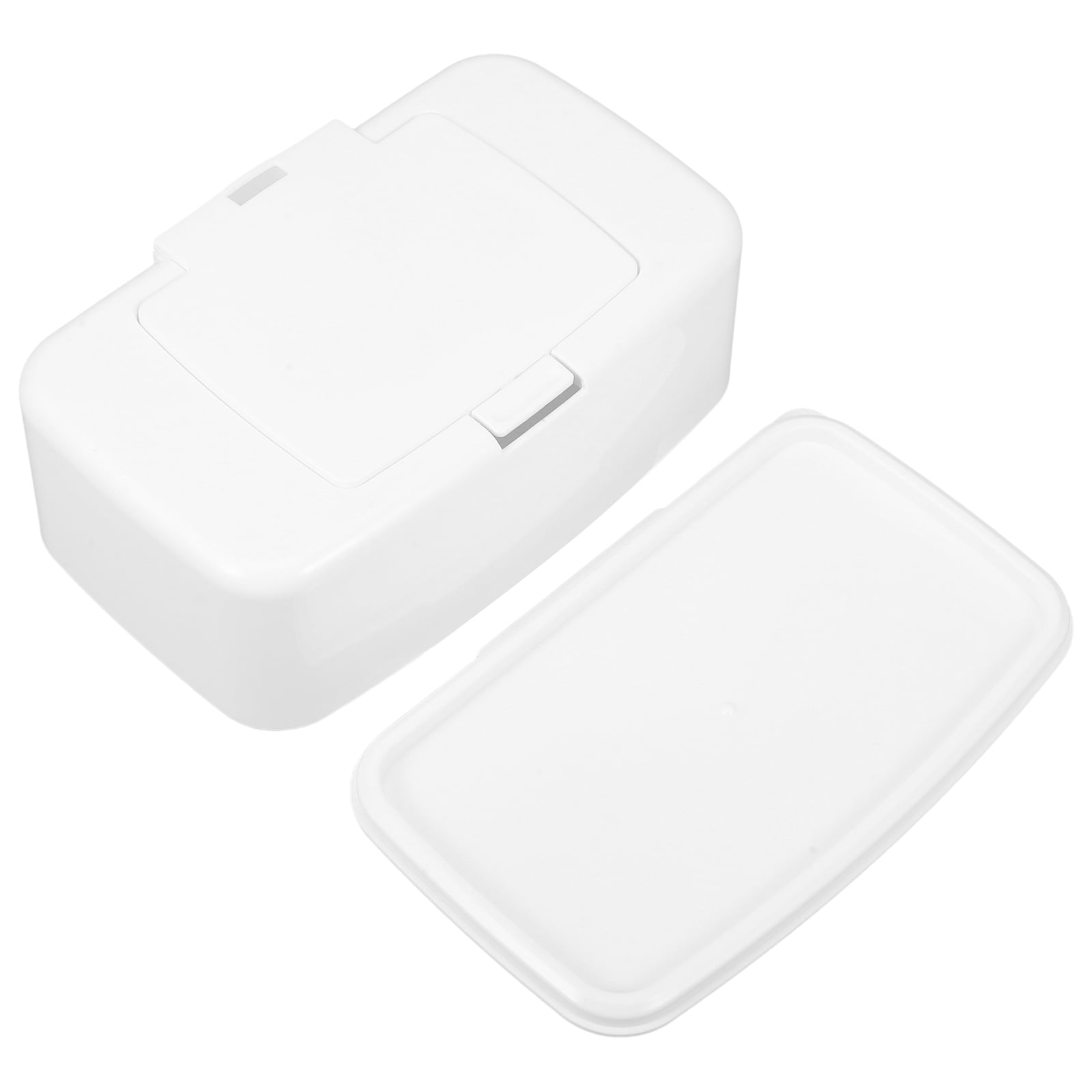 Qijita Wipes Plastic Box with Lid Household Wipes Case Portable Wipes ...