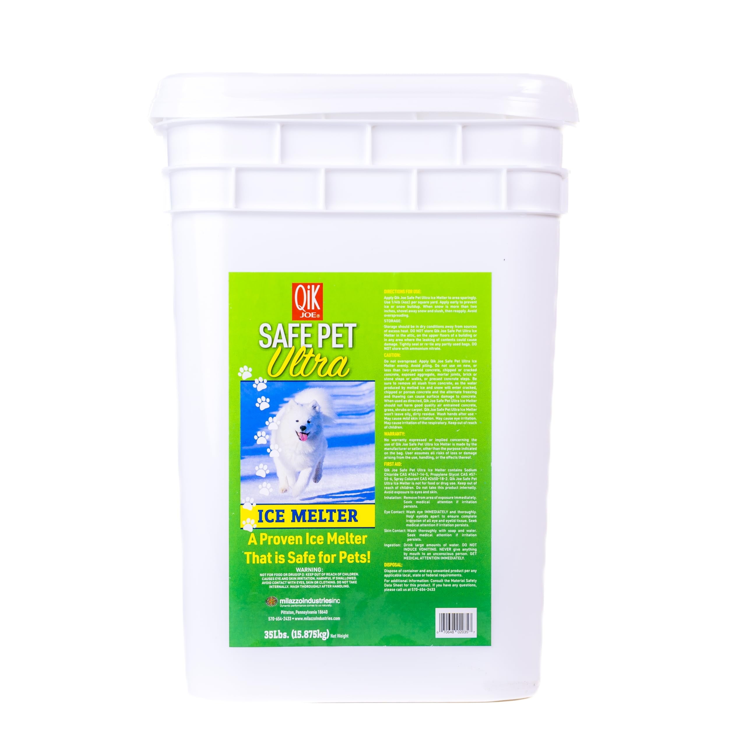 Qik Joe Safe Pet Ultra Instant Snow and Ice Melt for Sidewalks ...
