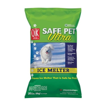 NORTH AMERICAN SALT CO 56708 Pet Safe Ice Melt 8lb, Paw Friendly, Salt ...