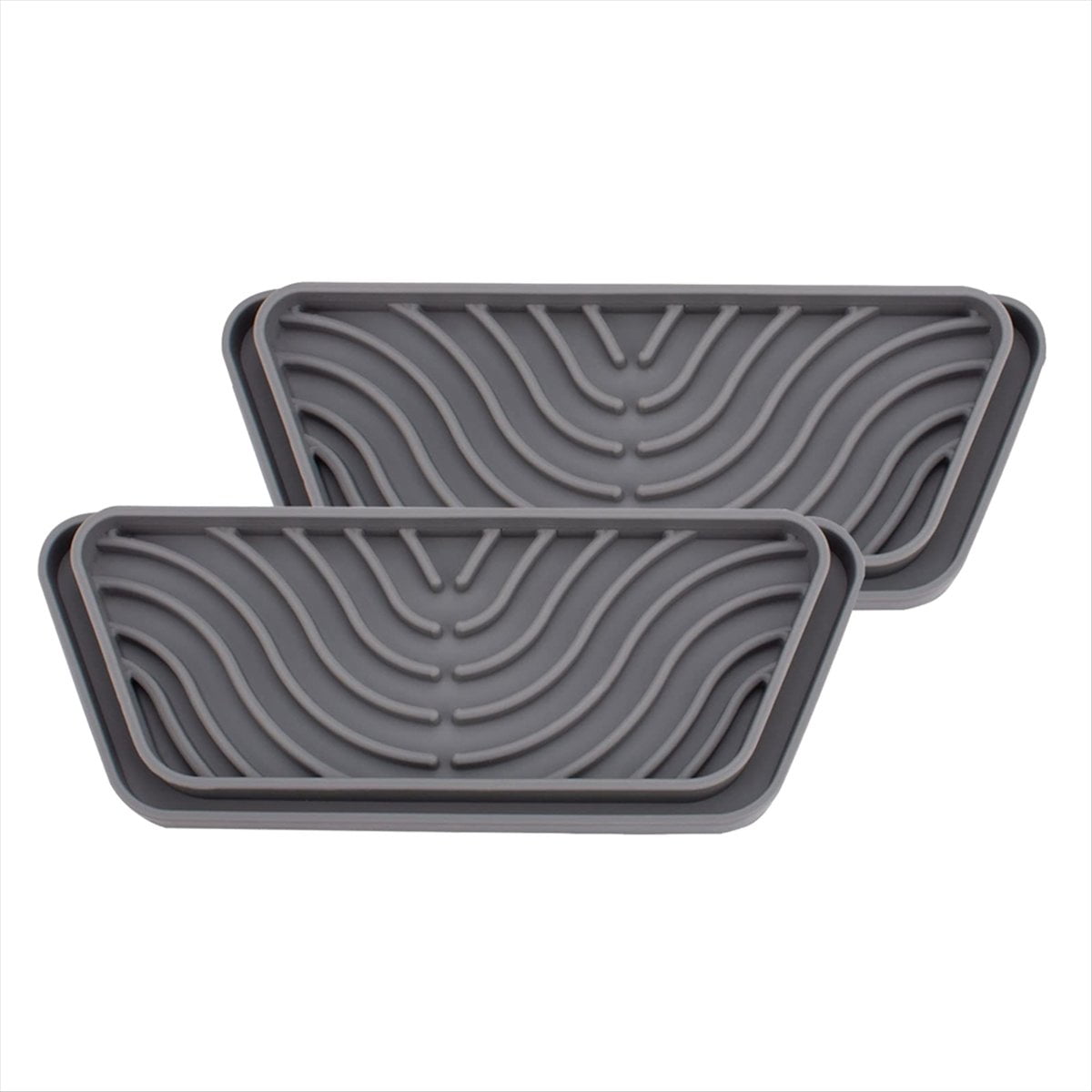 Qilidiba 2Pcs Refrigerator Drip Catcher Tray Mini Fridge Drip Tray ...