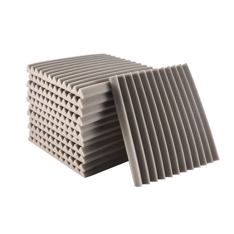 12 Pack Self-Adhesive Acoustic Panels, Sound Proof Foam Panels, High ...