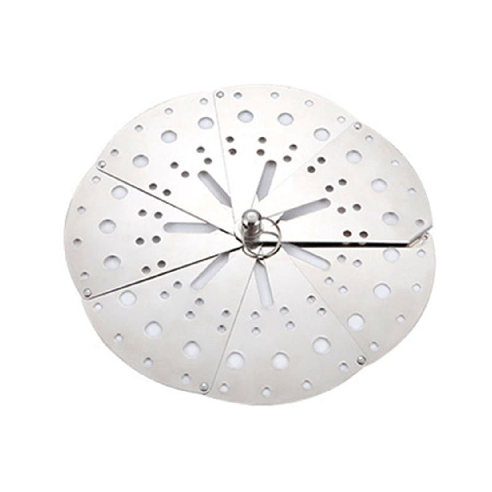 Qilidiba Stainless Adjustable Drop Lid Simmering Food Pot Cover Anti ...