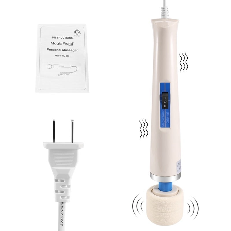 Qilidiba Wand Massager Super Vibrating Massager Hv-260R Electric ...