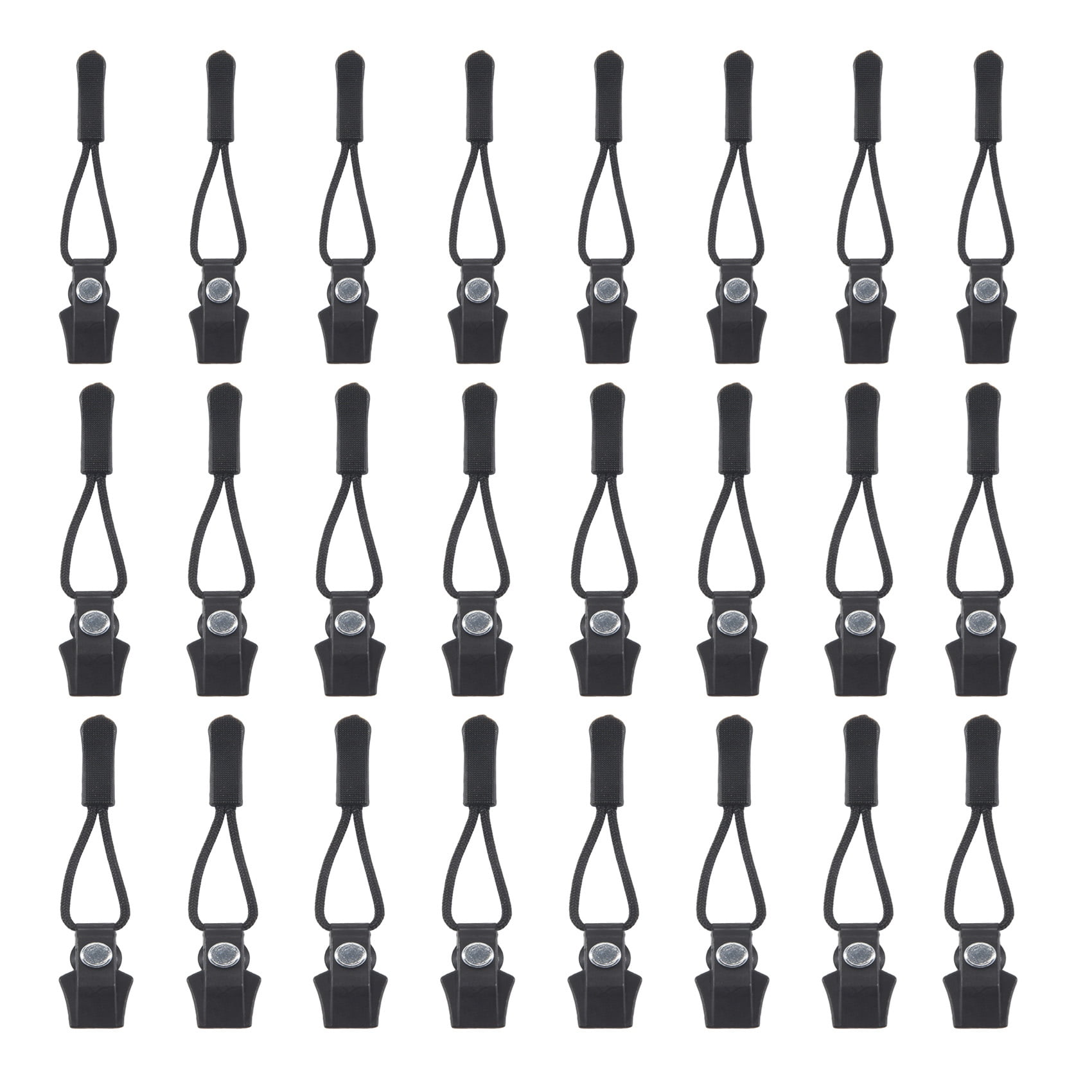 Qilidiba Zipper Repair Kit, 24 Pcs Universal Replacement Zipper Slider ...