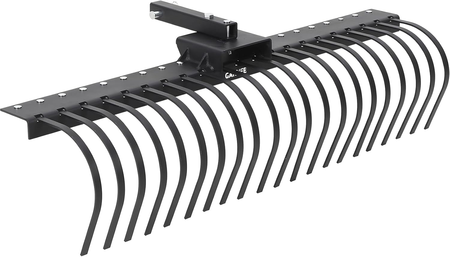 QinaQin 60Inch Tow Behind Landscape Rake,Tow Dethatcher with 21 Steel ...