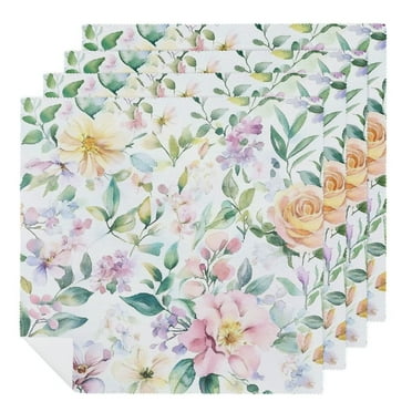 Soft, Durable Kitchen Cloth Napkins 16*16 in, Washable & Reusable for ...