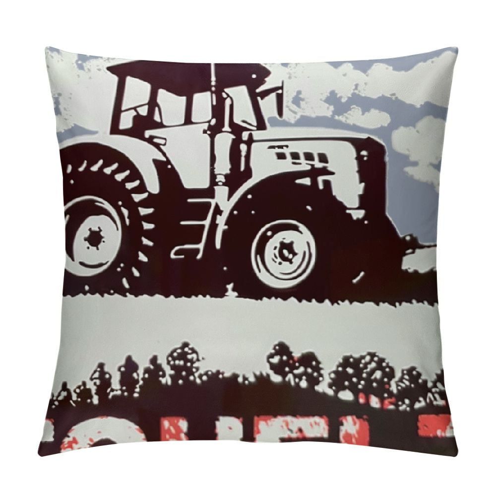 Qinduosi Life is Better in Country Pillow Cover, Farmer's Market Fresh ...
