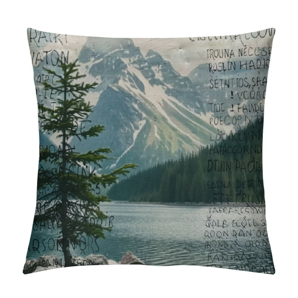Qinduosi (RB) Cabin Decor Pillows, Pillow Covers , Log Cabin Decor ...
