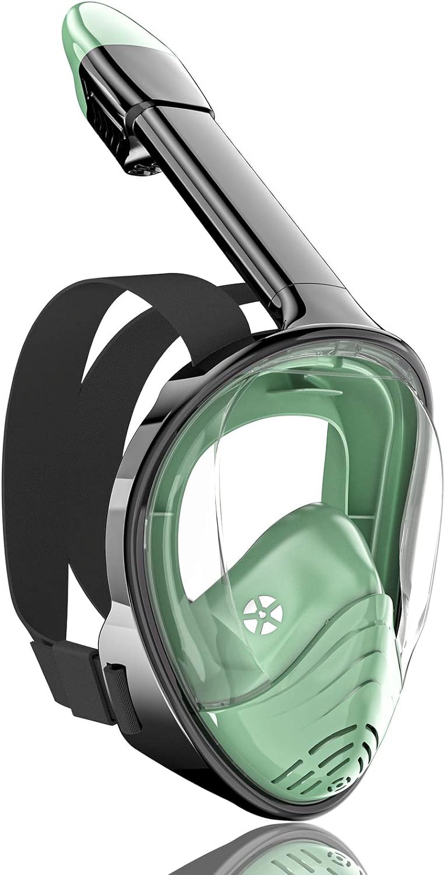 QingSong Full Face Snorkel Mask for Adults & Kids, Snorkeling Gear with ...